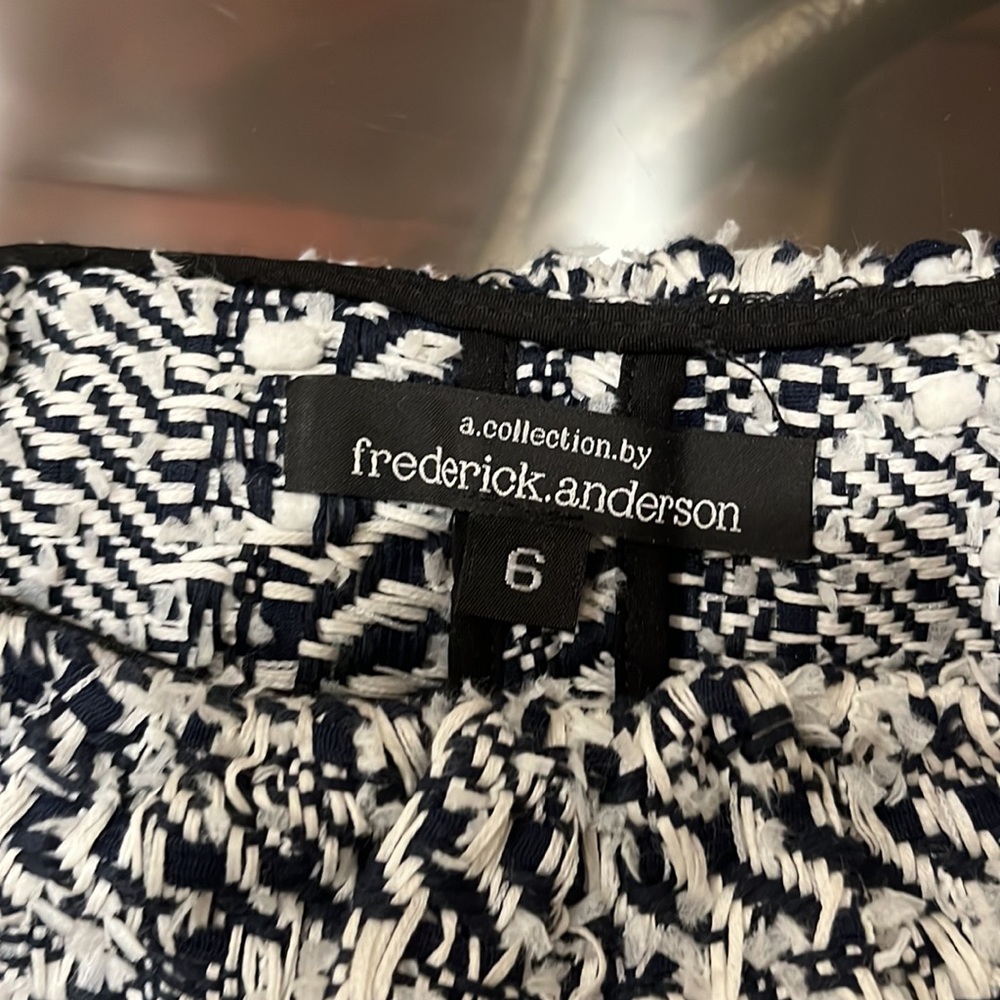 Frederick.Anderson Tweed Skirt - Gem